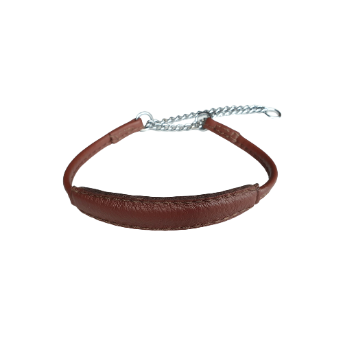 Comfort Dog show collar - Half check (4mm) – WoofStar Shop